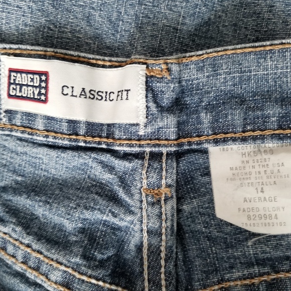 Faded Glory | Jeans | Faded Glory 8s Vintage Baggy Denim Blue Jeans ...
